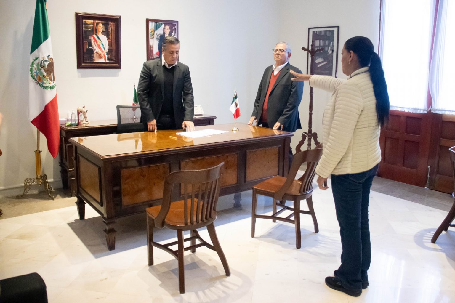 Rinde protesta Elba Baeza Bonola directora del SMDIF Córdoba